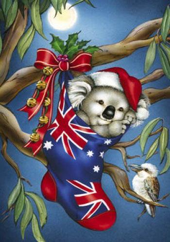 Christmas Koala – Diamond Art Dezigns