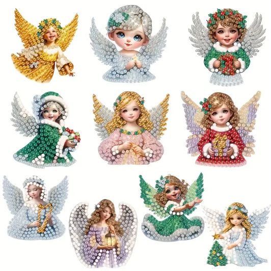 Keyring - Angels – Diamond Art Dezigns