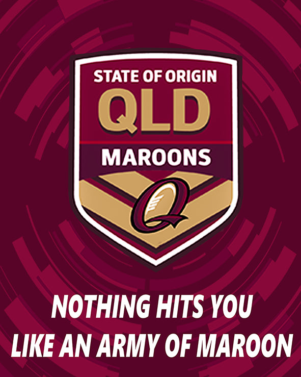 State of Origin Maroons – Diamond Art Dezigns